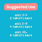 delicious kids immune support tablets