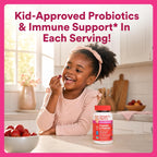 delicious kids probiotics in gummy form