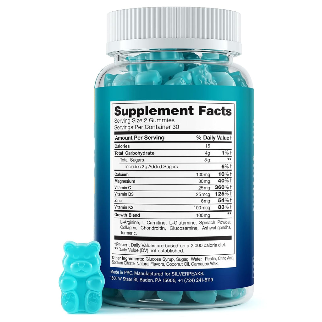 Delicious kids vitamins for strong bones