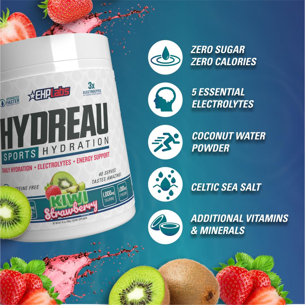 delicious kiwi strawberry electrolyte drink
