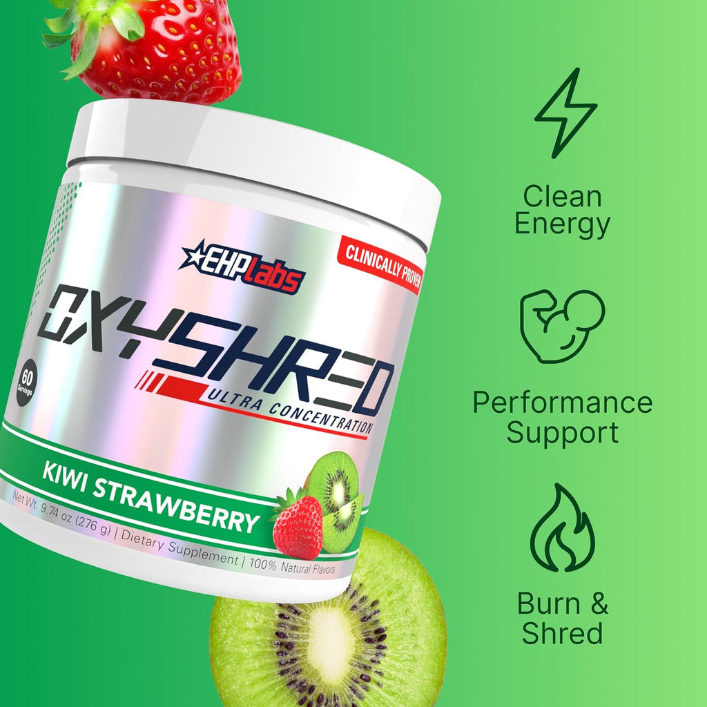 delicious kiwi strawberry pre-workout drink