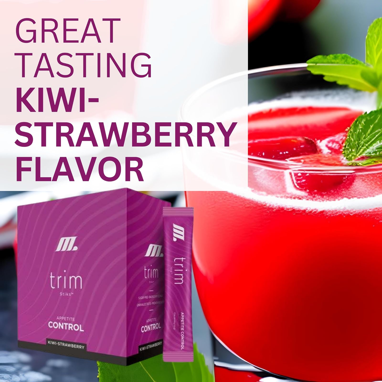 delicious Kiwi-Strawberry weight loss aid