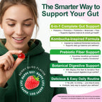 Delicious kombucha gummies for daily use