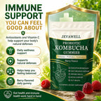 Delicious kombucha gummies for wellness