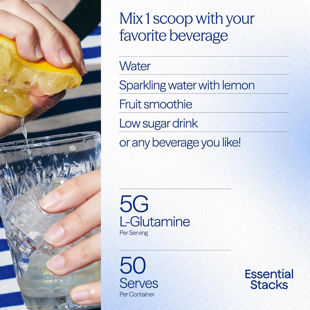 delicious l-glutamine drink mix