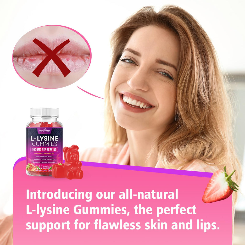 delicious l-lysine gummies for daily use