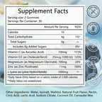 delicious l-lysine gummies for daily use