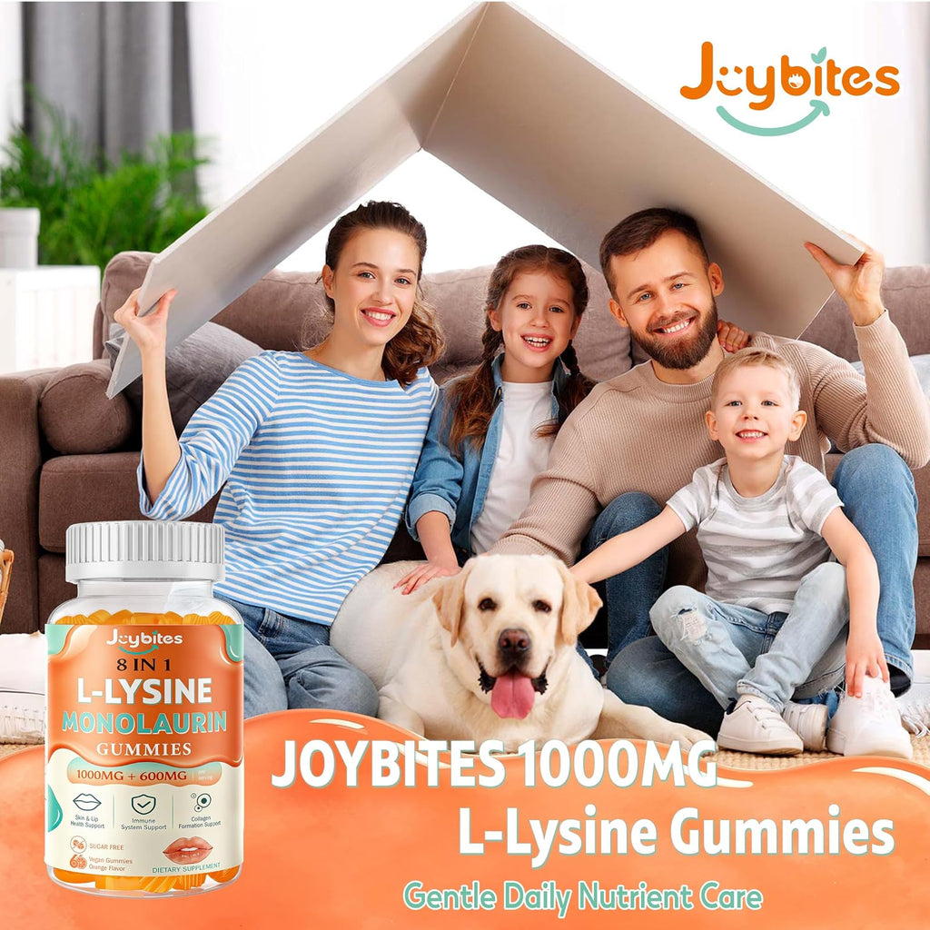 Delicious L-Lysine gummies for wellness
