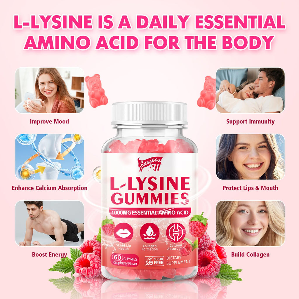delicious l-lysine gummy supplements