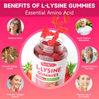 delicious l-lysine gummy supplements
