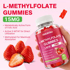 Delicious L-Methylfolate gummies for mood balance