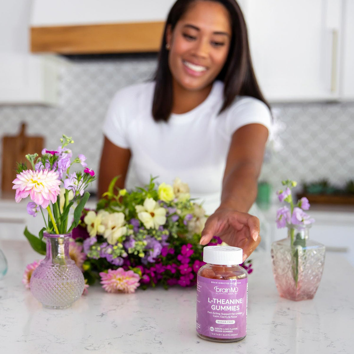 delicious L-Theanine gummies for daily wellness