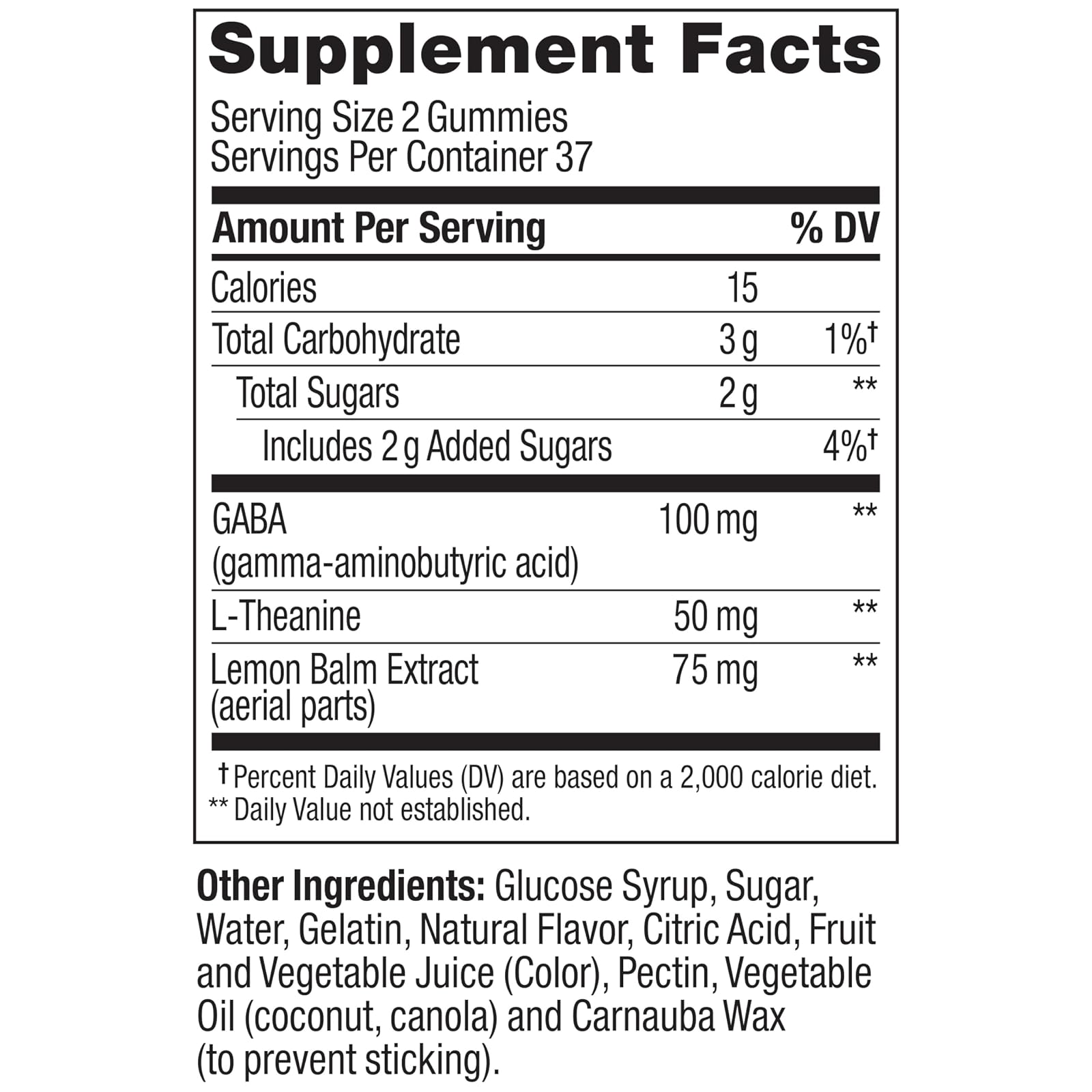 Delicious l-theanine gummies for relaxation