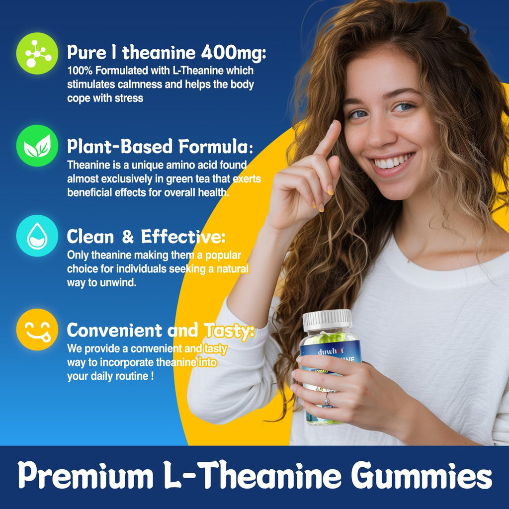 delicious l-theanine wellness gummies