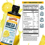 Delicious lemon flavour fish oil