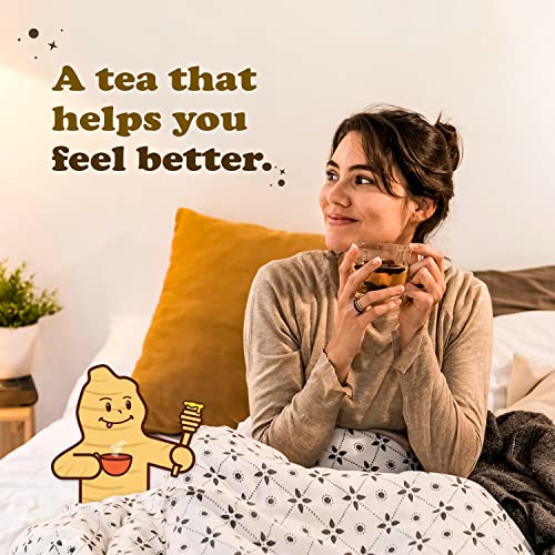 delicious lemon ginger tea for wellness
