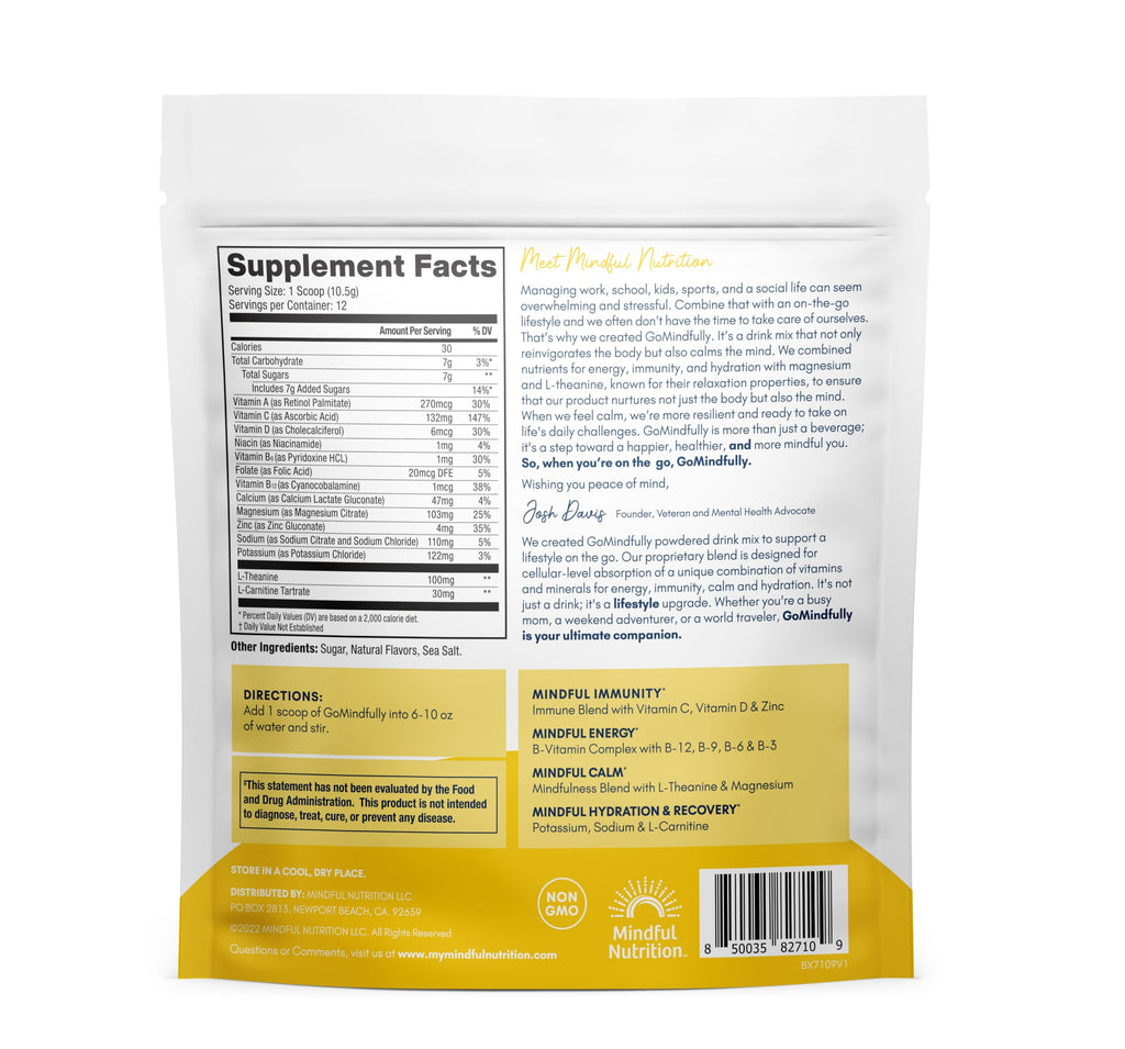 delicious lemon magnesium drink mix