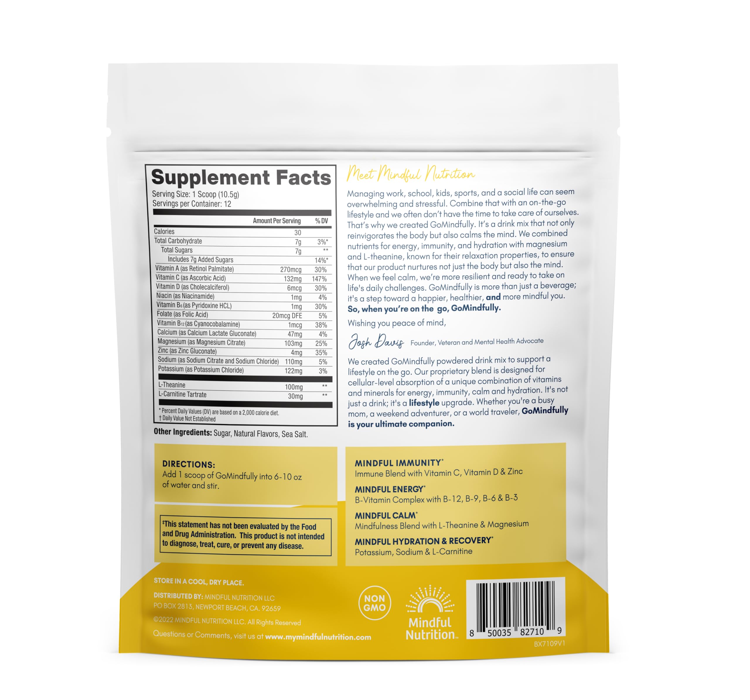 delicious lemon magnesium drink mix