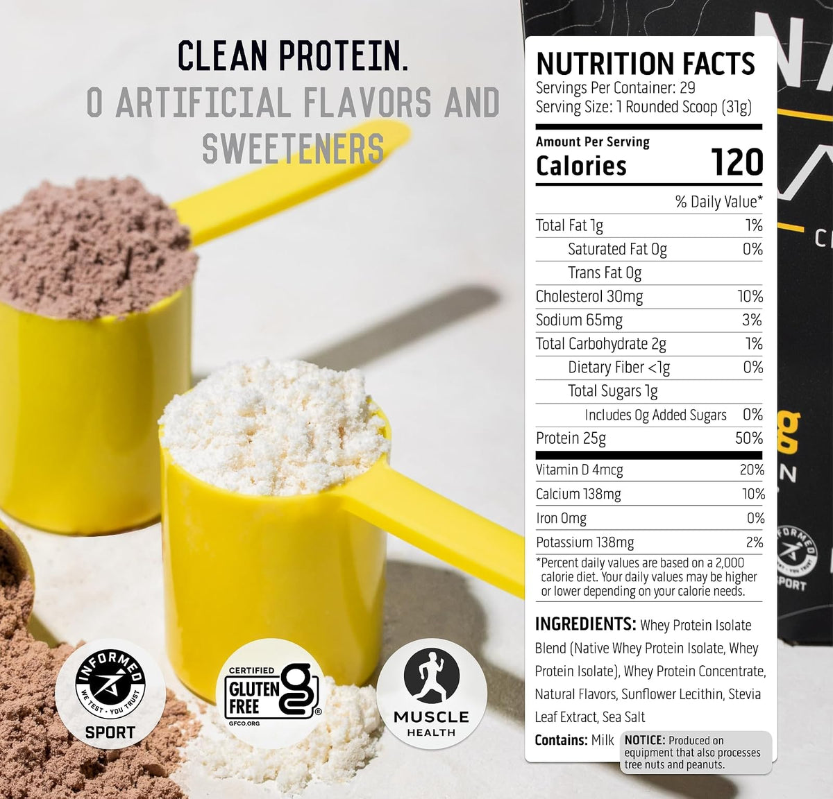delicious lemon sorbet protein supplement
