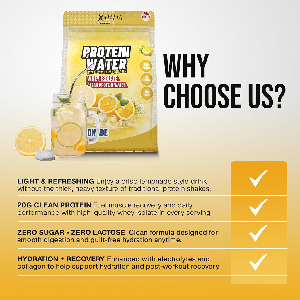 delicious lemonade taste for workouts
