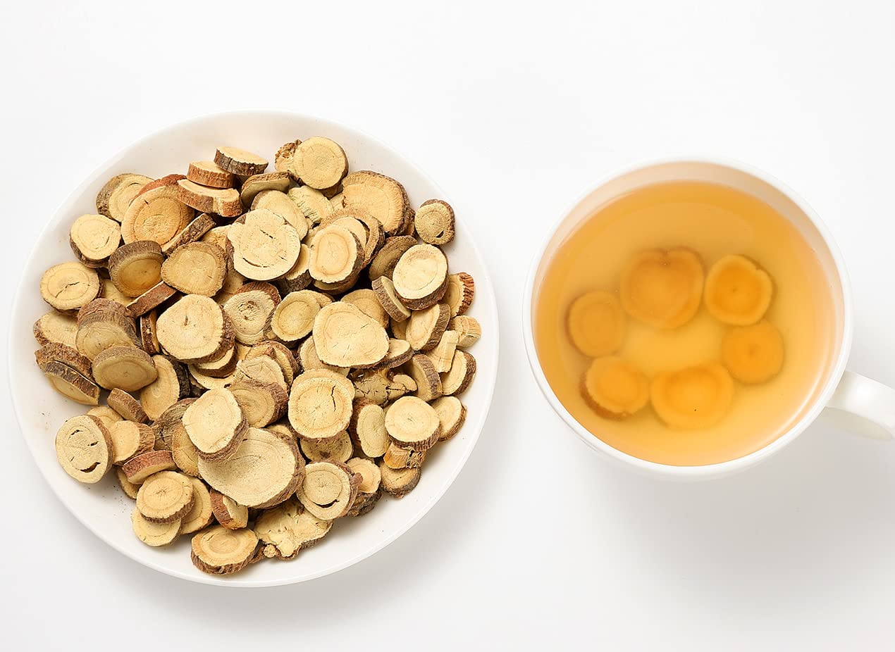 delicious licorice root tea infusion