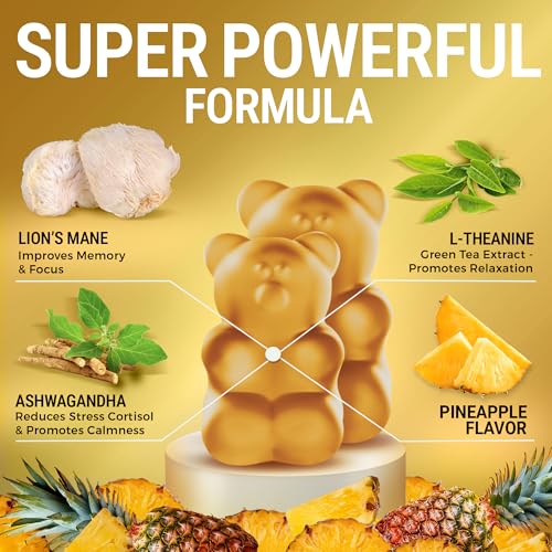 delicious lion's mane gummies for daily wellness