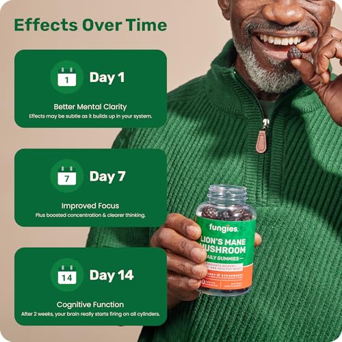 delicious lion's mane gummies for energy