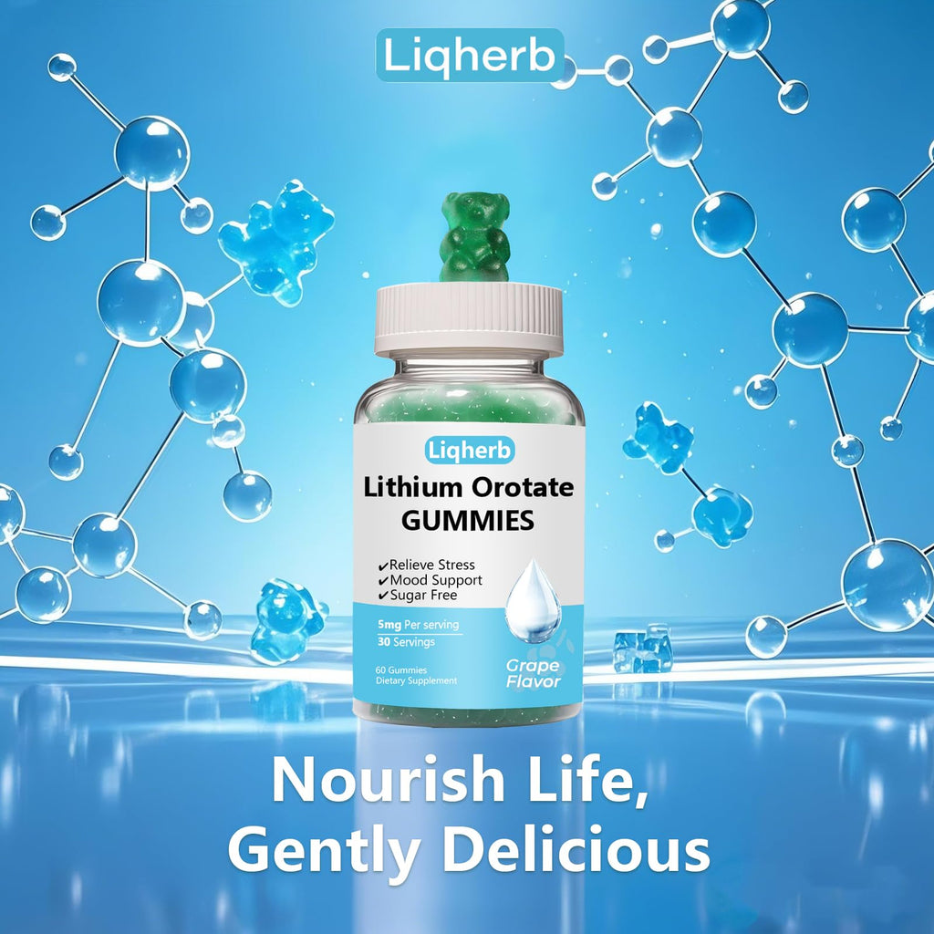 Delicious Lithium Orotate gummies for health