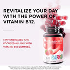 Delicious LIVS Nutrition B12 gummy supplements