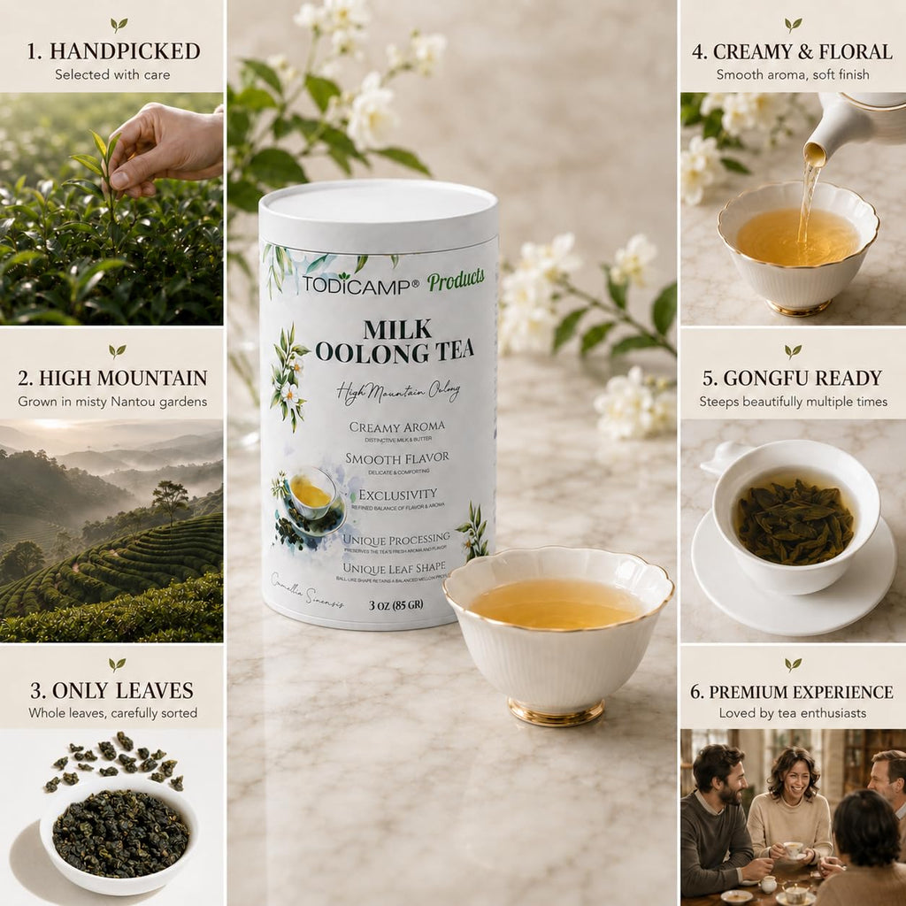 delicious loose leaf tea experience