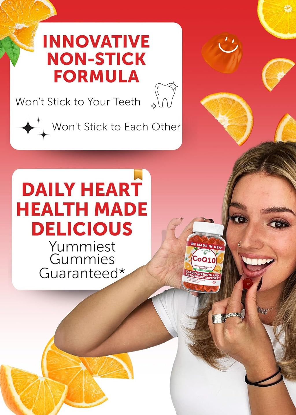 Delicious Lunakai CoQ10 gummy supplements