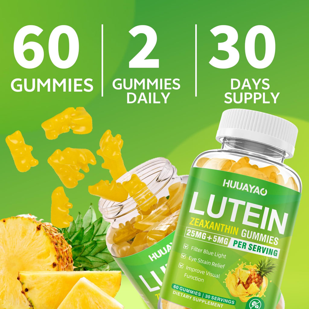 delicious lutein gummies for overall wellness