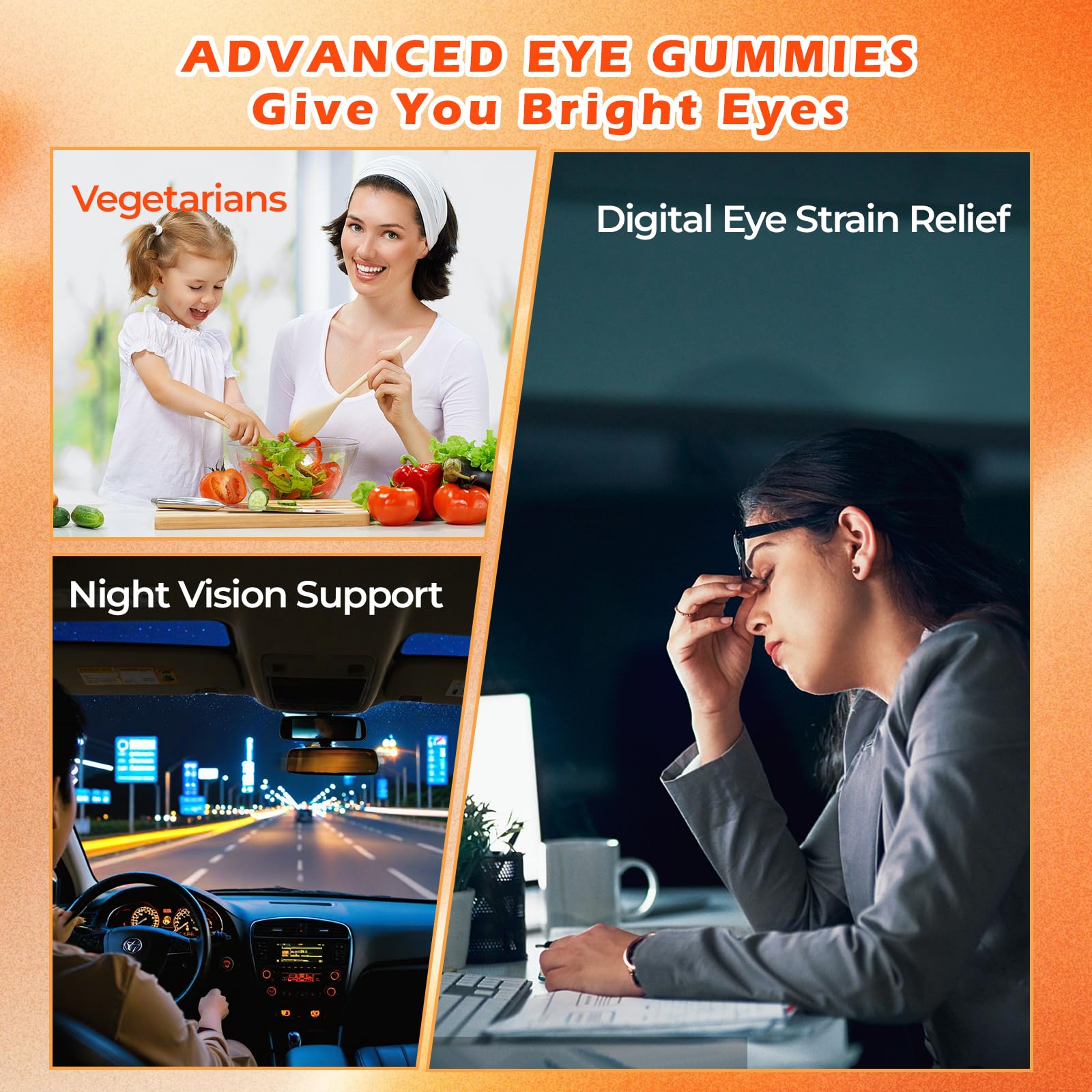 Delicious lutein gummies for vision