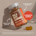 Delicious maca gummies for daily wellness