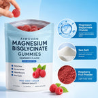 Delicious magnesium bisglycinate gummies for stress relief