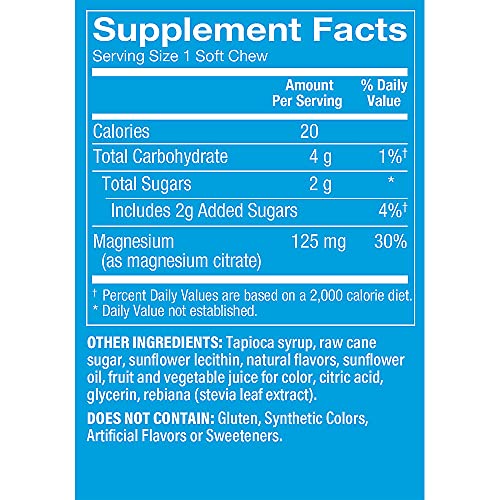 Delicious magnesium chews for wellness
