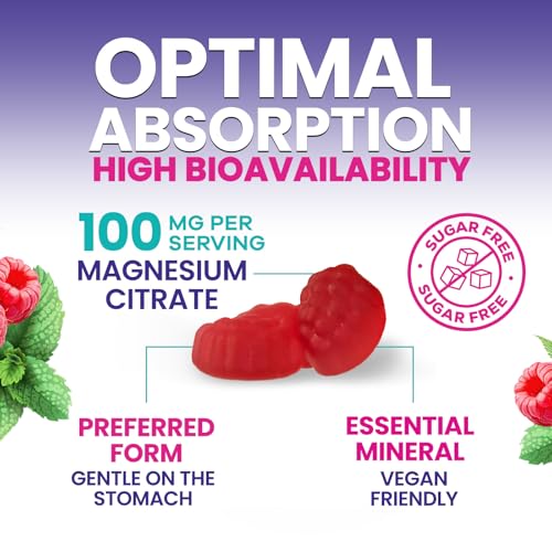 delicious magnesium citrate gummy supplements