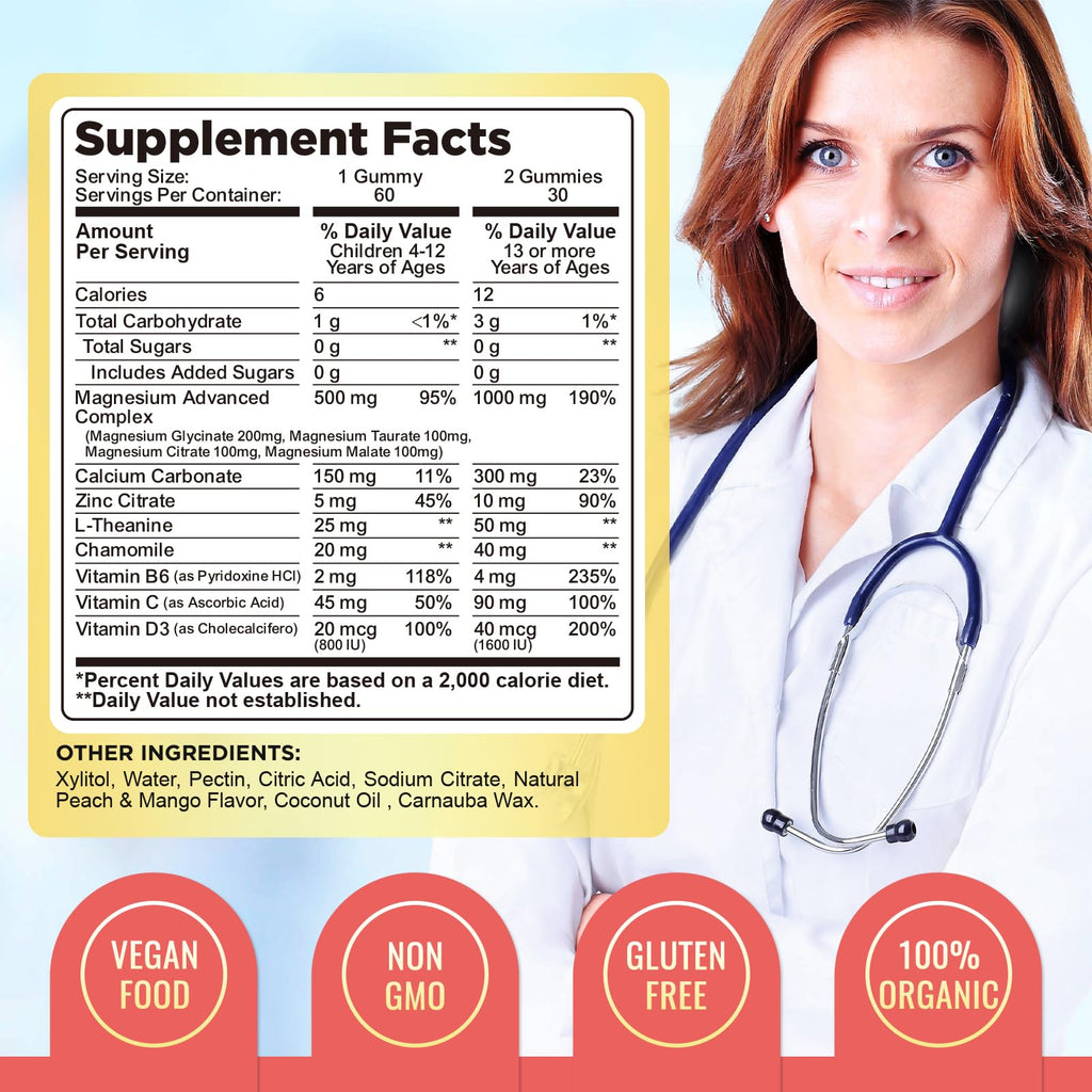 delicious magnesium complex gummies for energy
