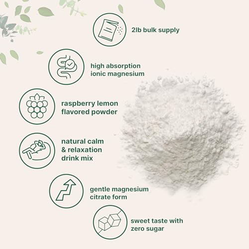 Delicious magnesium drink mix for hydration