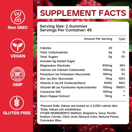 Delicious magnesium glycinate chewables
