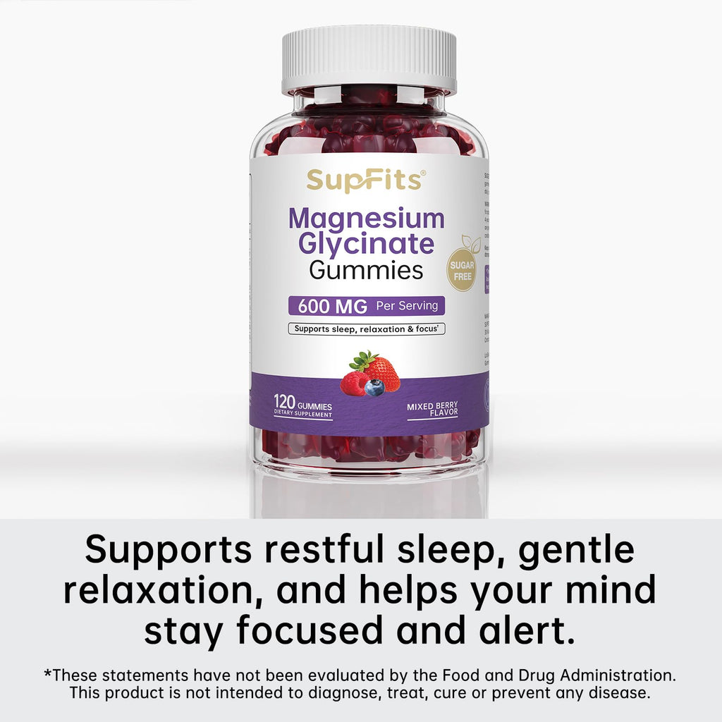 Delicious Magnesium Glycinate Gummies for stress relief