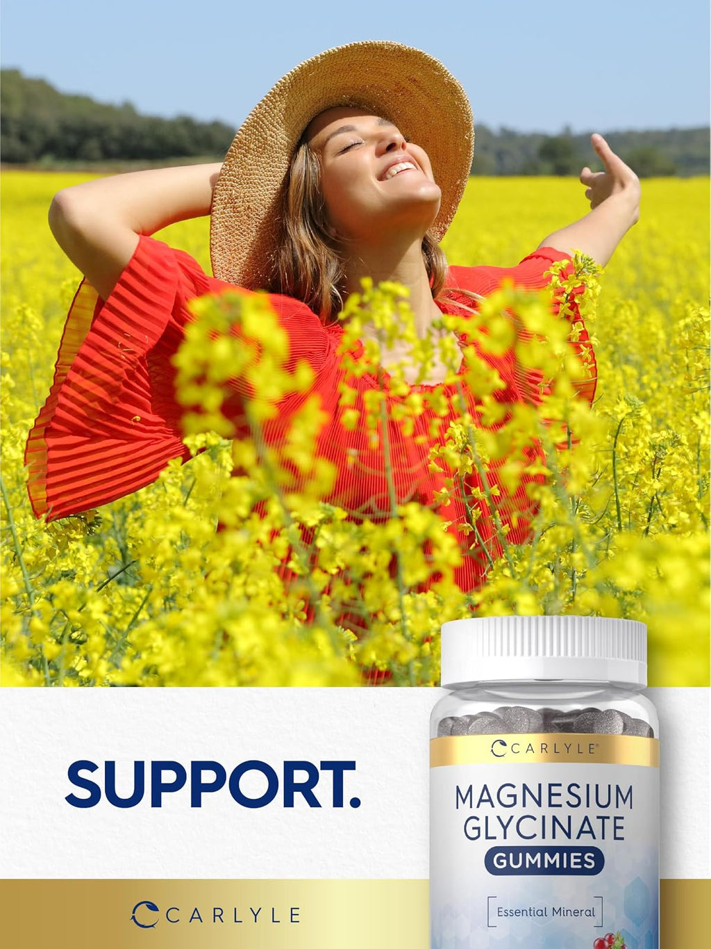 Delicious magnesium gummies for adults