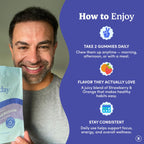 Delicious magnesium gummies for adults