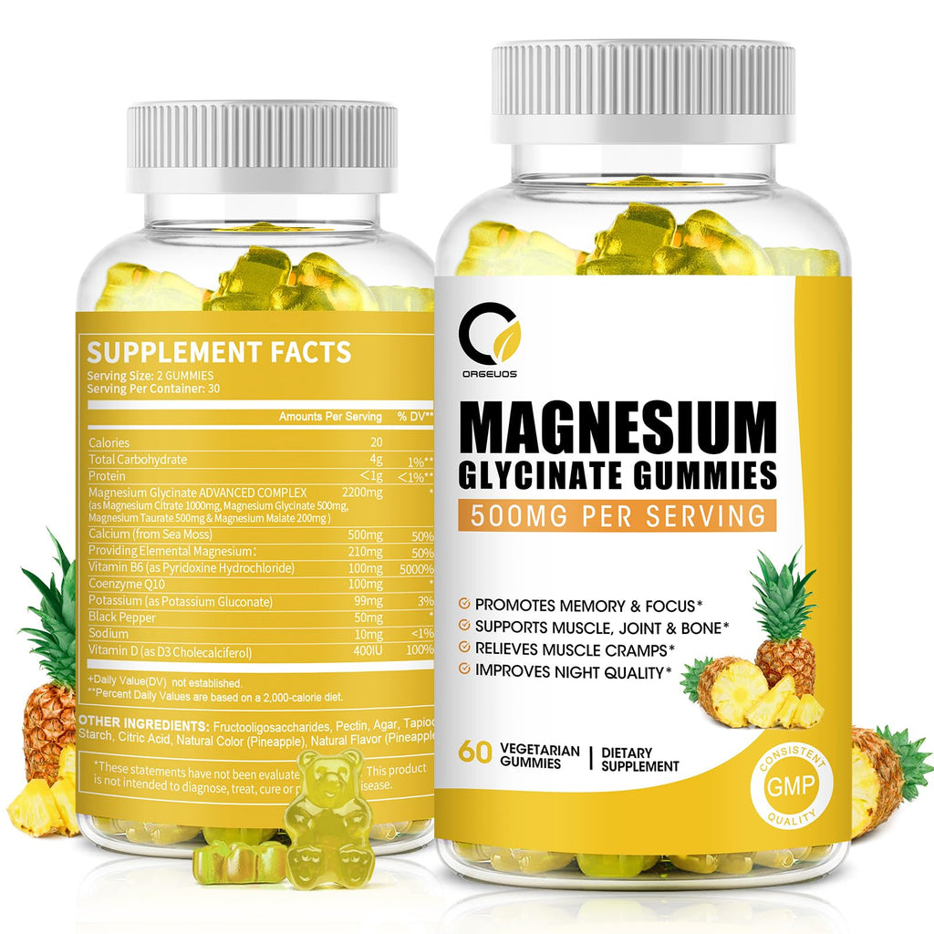 delicious magnesium gummies for adults