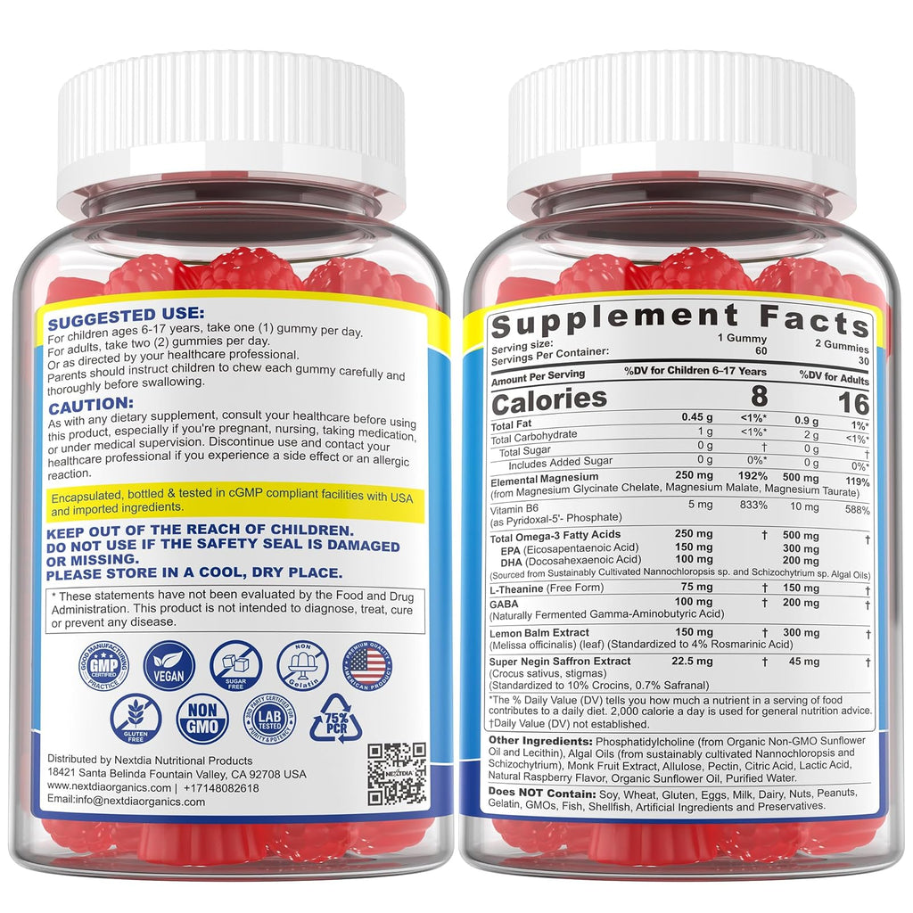 delicious magnesium gummies for adults