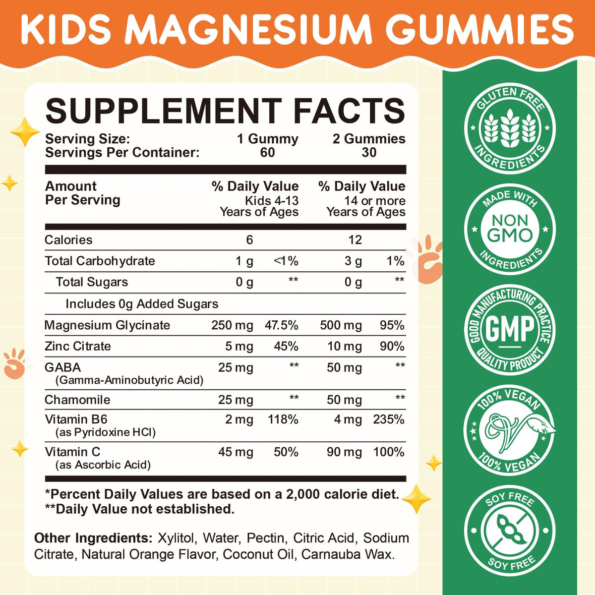 Delicious magnesium gummies for adults