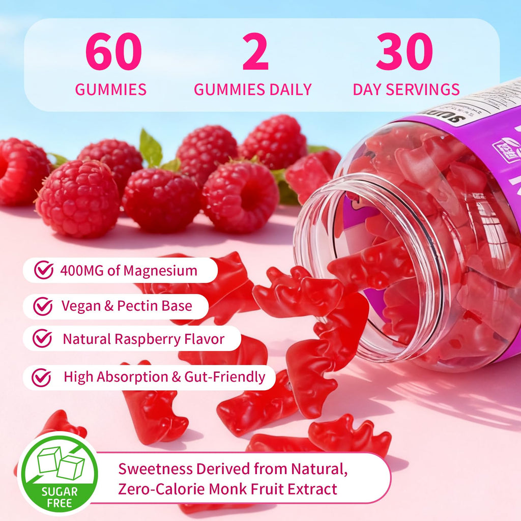 Delicious magnesium gummies for better absorption