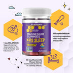 Delicious magnesium gummies for children