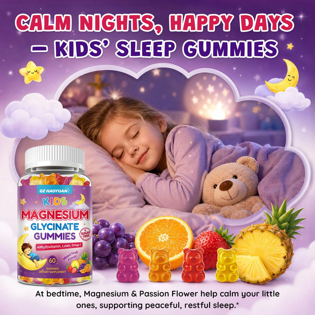 Delicious magnesium gummies for children