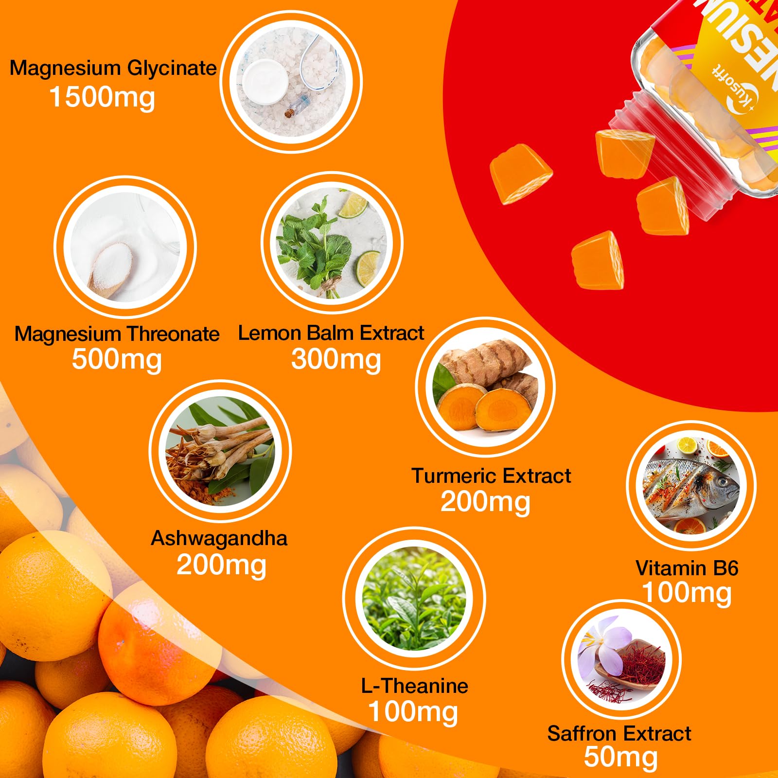 delicious magnesium gummies for daily health